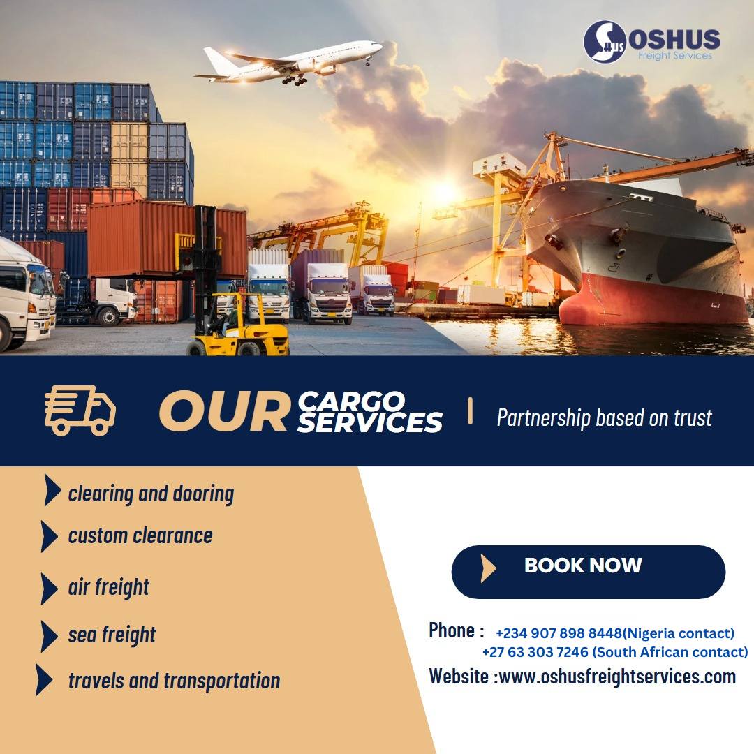 About — Oshus Freight Services Limited